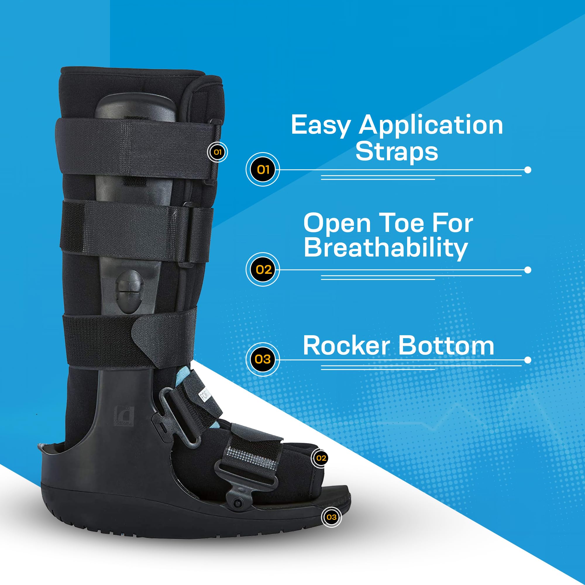 Mua Ossur Formfit Walker Boot with Air - Medical Grade Walking Boot for ...