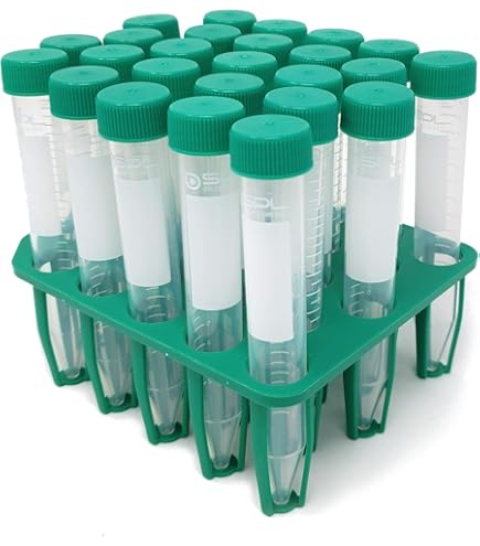 Lab Centrifuge Tubes 50/bag Falcon 15 ML Polystyrene Conical Centrifuge ...
