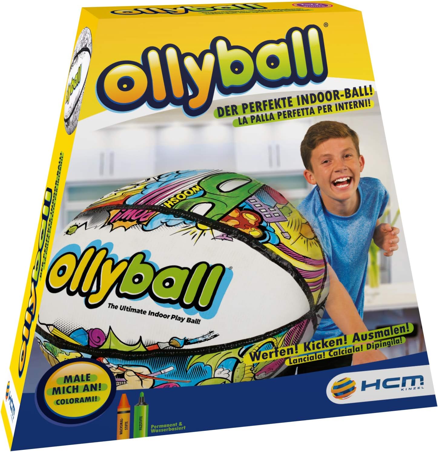 HCM Kinzel 55158 Ollyball Indoor Play Ball for Children and Parents ...