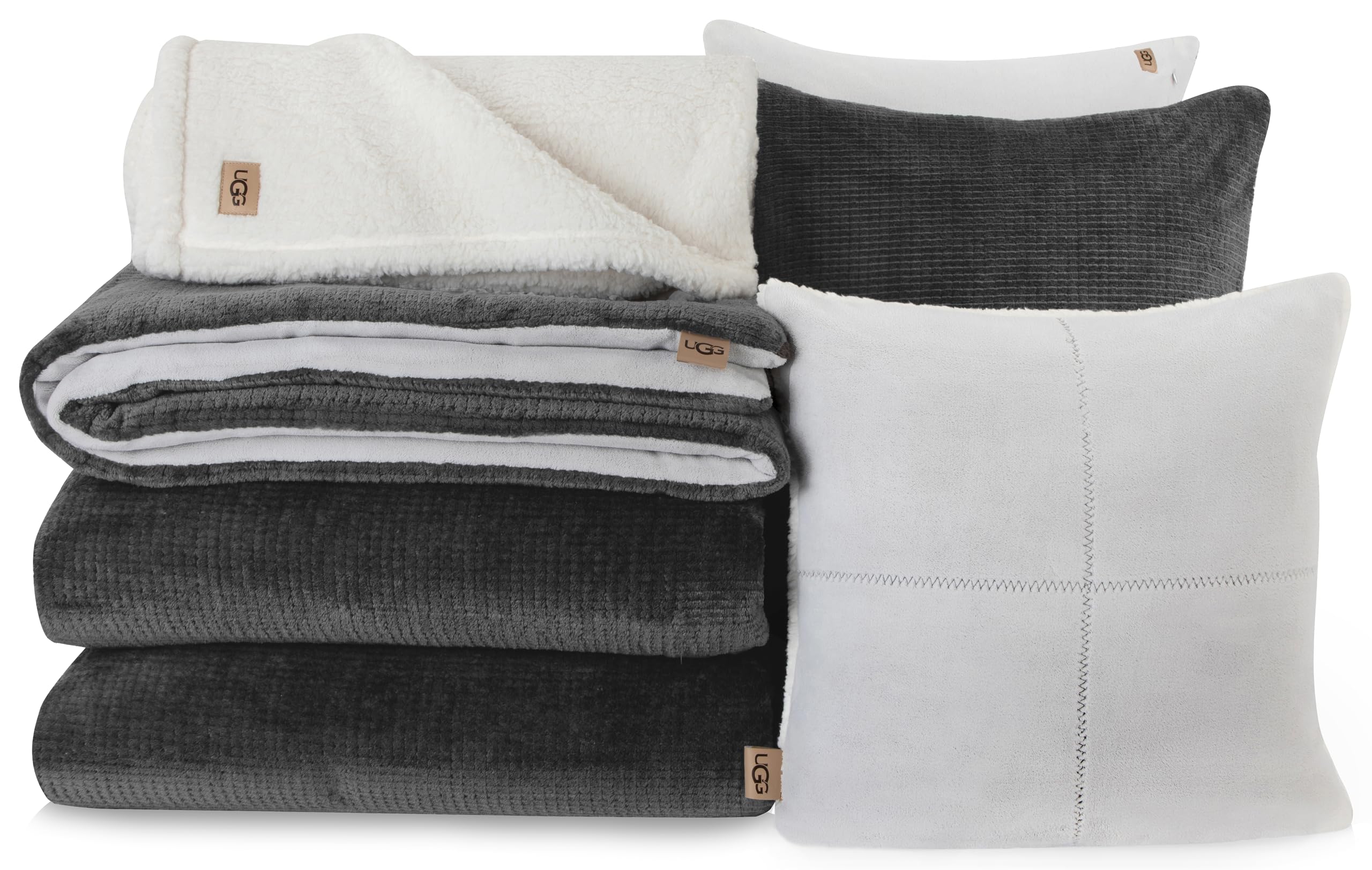 UGG 32537 Remina Full-Queen 5-Piece Comforter Set Luxurious Comforter ...