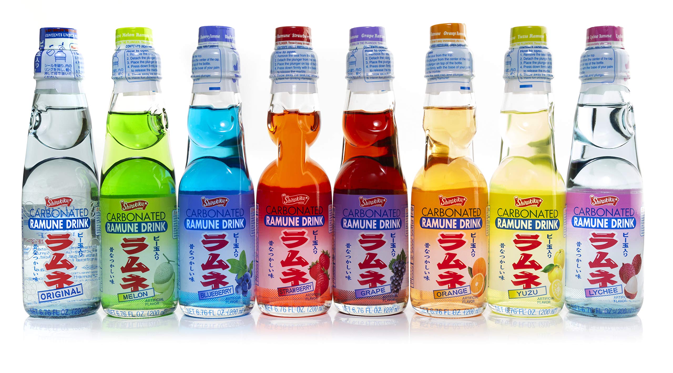 Mua Ramune Japanese Soda, Variety Pack, 8 Glass Bottles trên Amazon Mỹ ...