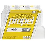 Propel, Lemon, Zero Calorie Sports Drinking Water with Electrolytes and ...
