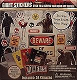 Amazon.com: Sticko Decorative Stickers, Zombie Survival Labels