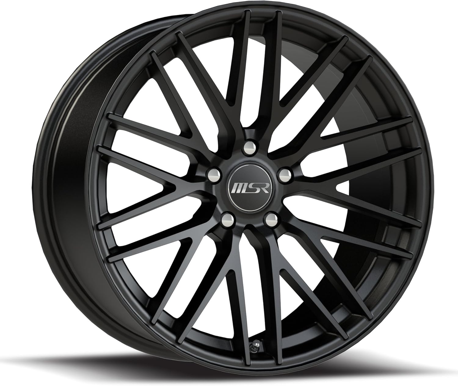 Amazon.com: MSR Series 144 Wheel with Matte Black Powder Coat Finish ...
