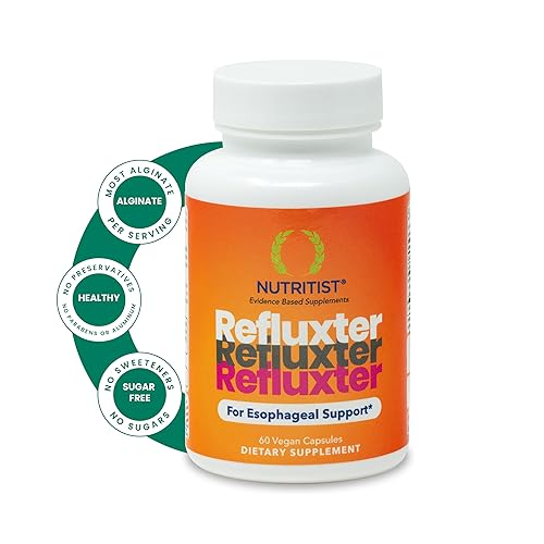 Nutritist Refluxter Sodium Alginate Capsules – Natural Acid Reflux ...