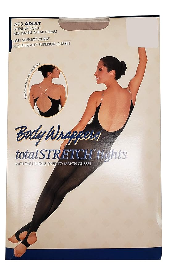Body Wrappers A93 TotalSTRETCH Stirrup Camisole Body Tights, Jazzy Tan ...