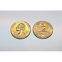 Amazon.com: Pair of Real Double Sided Quarters 1 Two Headed and 1 Two ...