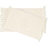 Amazon.com: French Connection 2 Piece Bath Rug Set, 17"x24"/20"x34 ...
