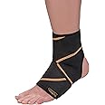 Amazon.com: Copper Fit Rapid Relief & Hot/Cold Ankle Foot Wrap with Hot ...