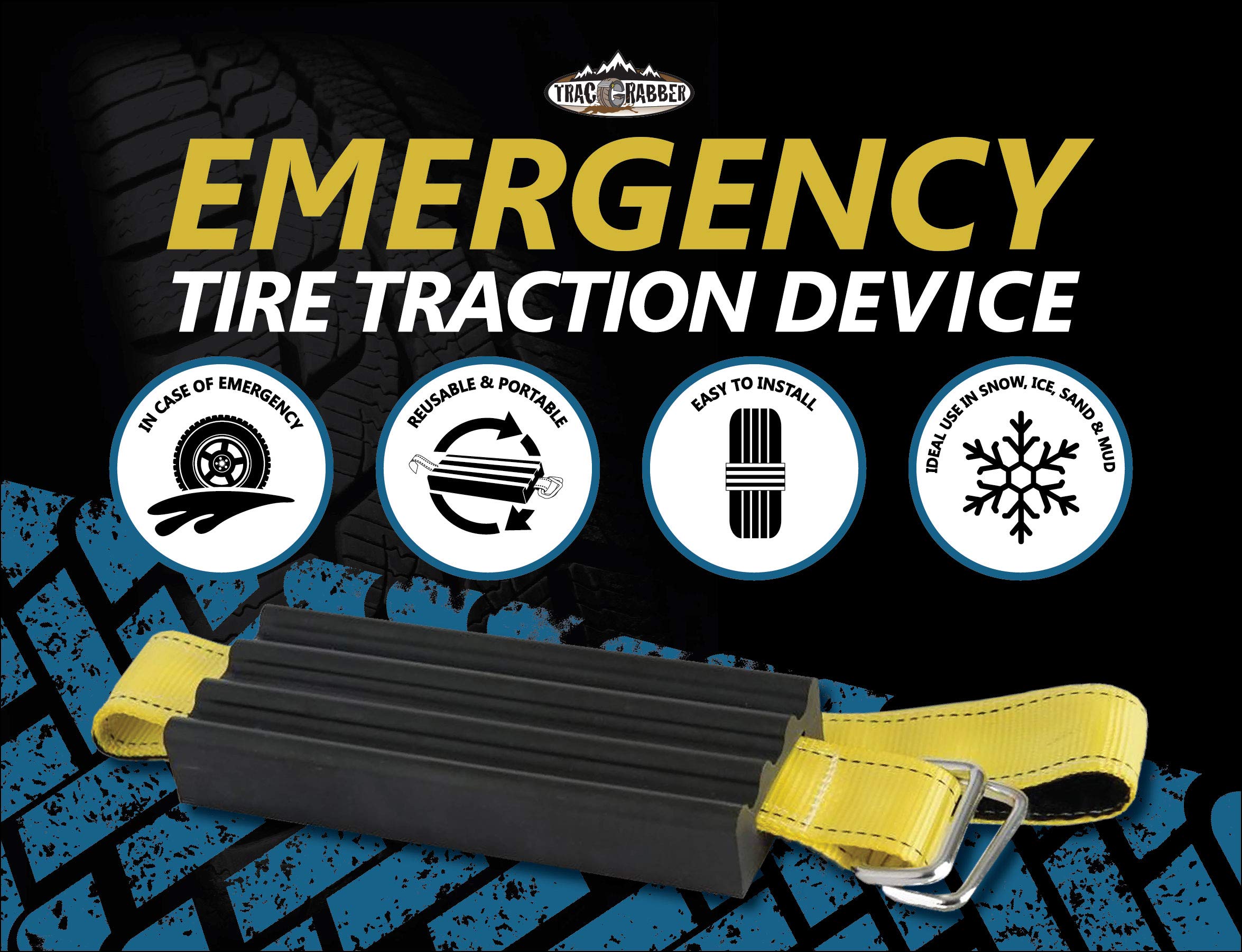 Mua TRACGRABBER Tire Traction Device for Trucks & Large SUVs, Set of 2 ...