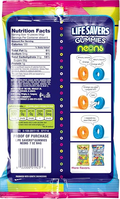 Lifesaver Candy Nutrition Facts | Besto Blog