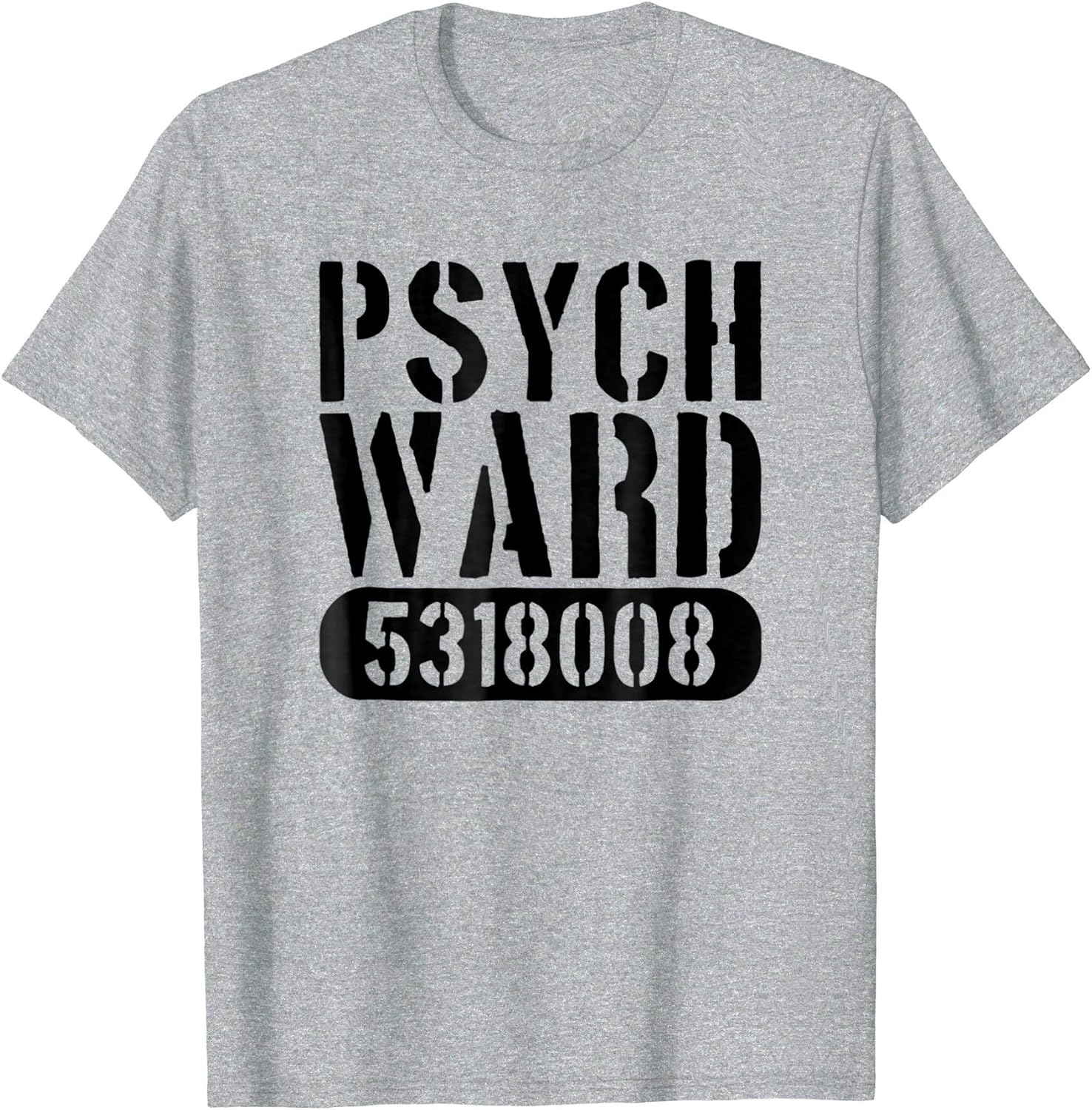 Amazon.com: Psych Ward Outpatient Matching Halloween Costume T-Shirt ...