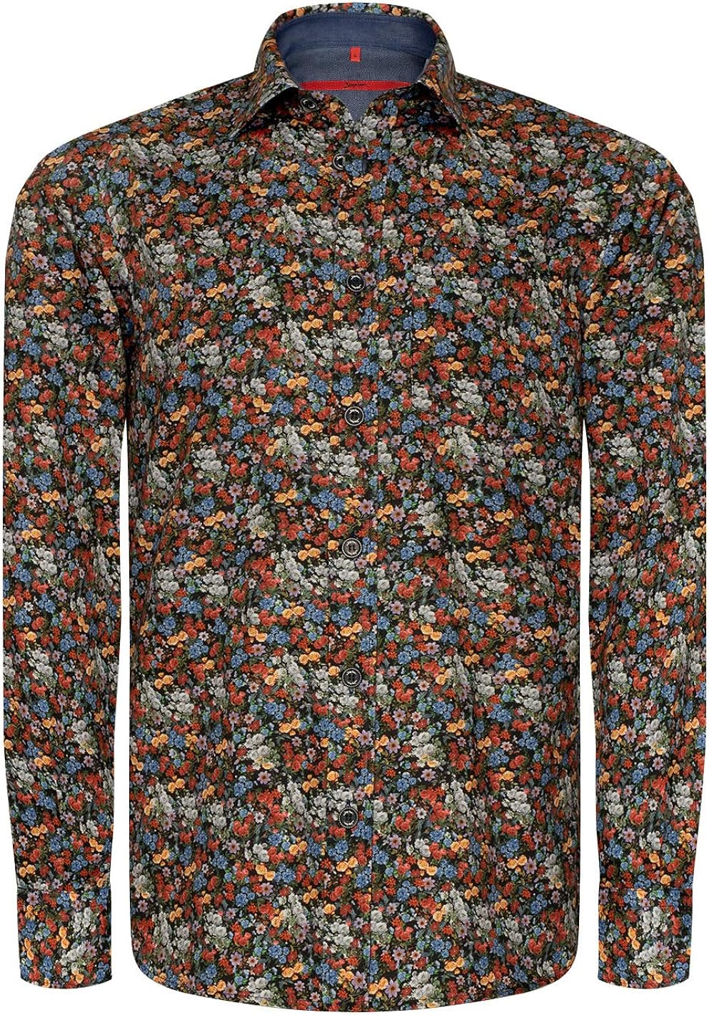 Signum Herrenhemd - Farbprächtiges ICON Shirt mit floralem Print ...