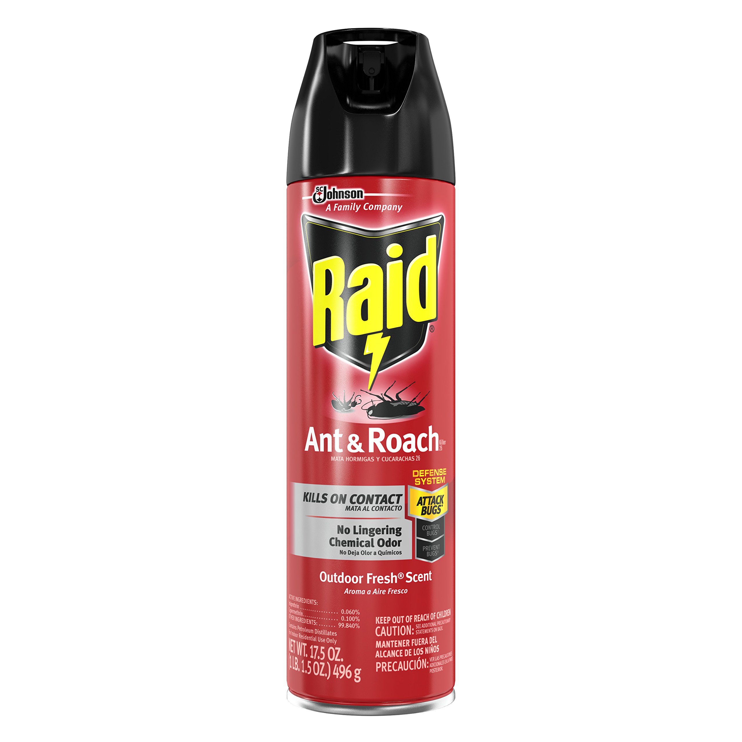 Raid Defense System, Raid Ant & Roach Killing Spray, Raid Max Bug ...