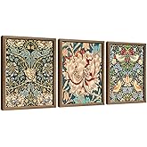 Amazon.com: TWNSLLA William Morris Wall Art Prints Set of 6, Abstract William Morris Exhibition ...