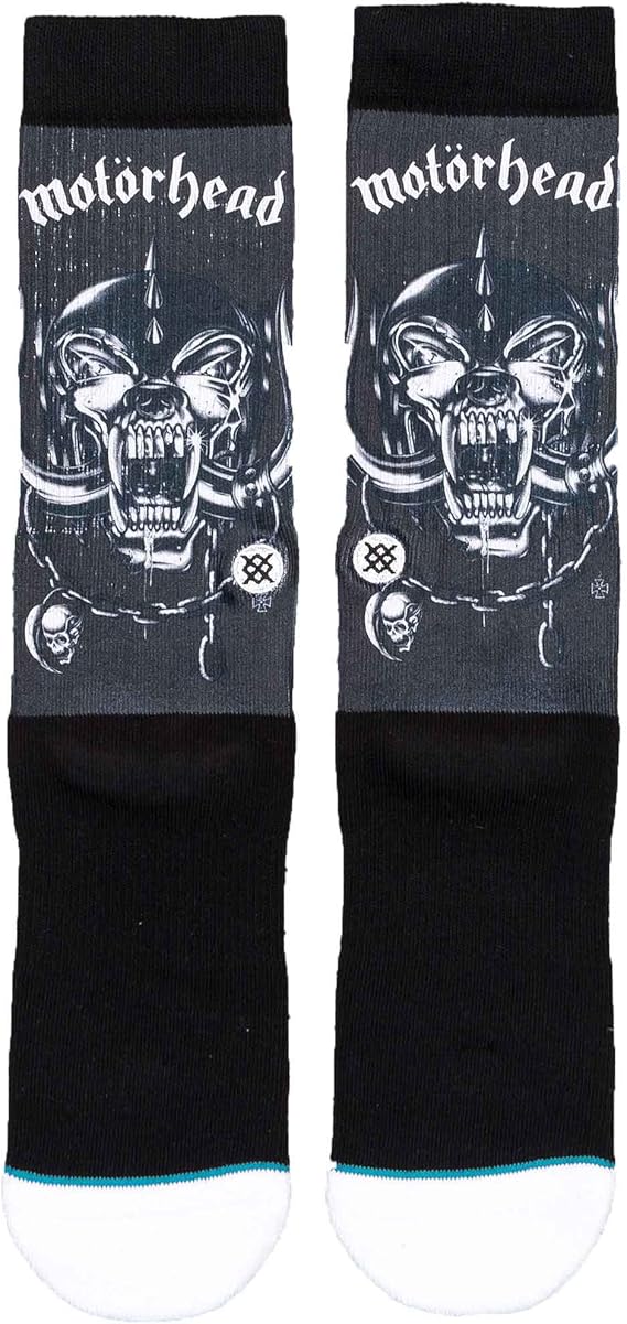 Stance Motorhead Socks Black: Amazon.co.uk: Clothing