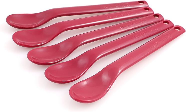 Amazon.com: Small Maroon Spoon Feeding Therapy Spoons, 5-Pack: Health ...