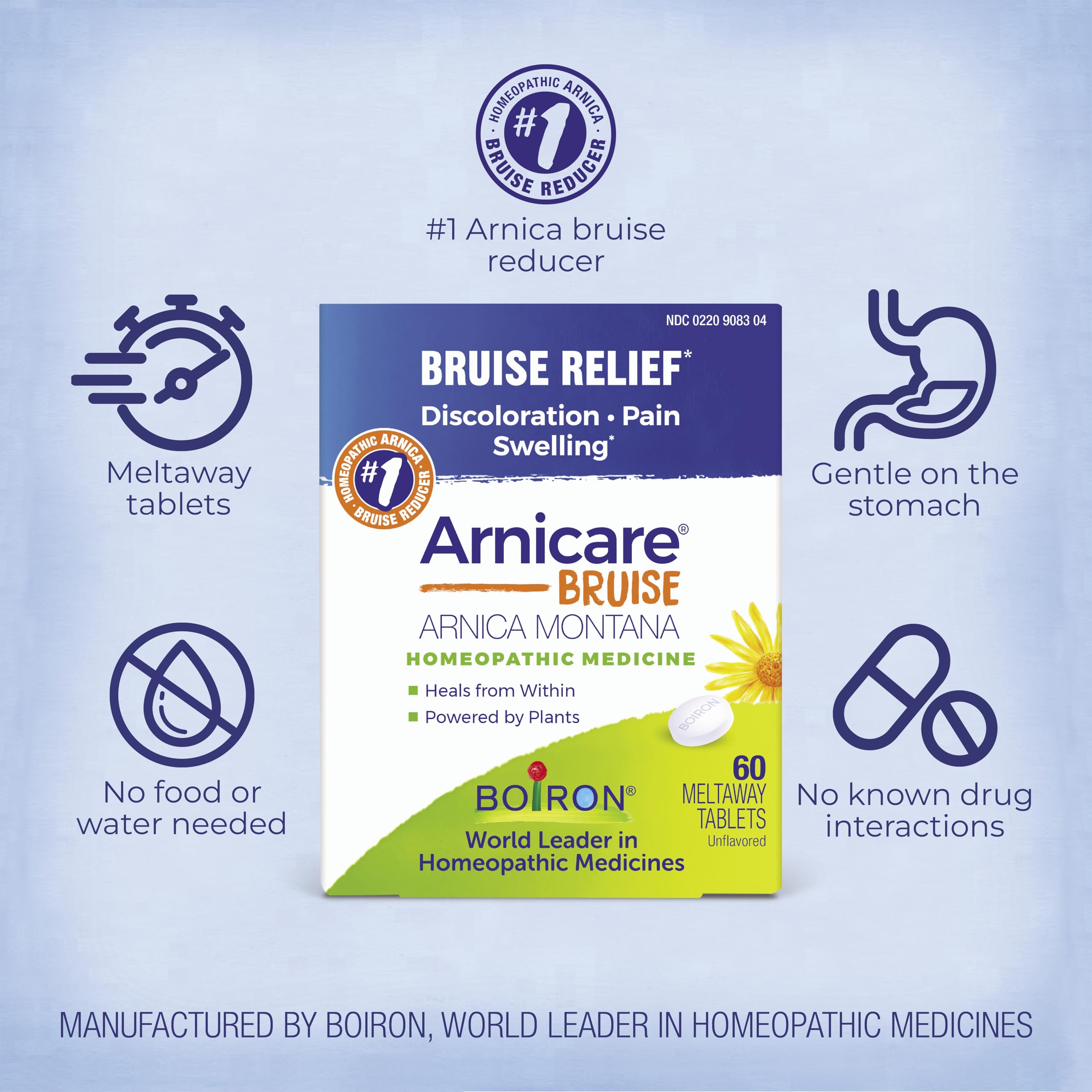 Mua Boiron Arnicare Bruise for Relief of Pain or Swelling from Injuries ...