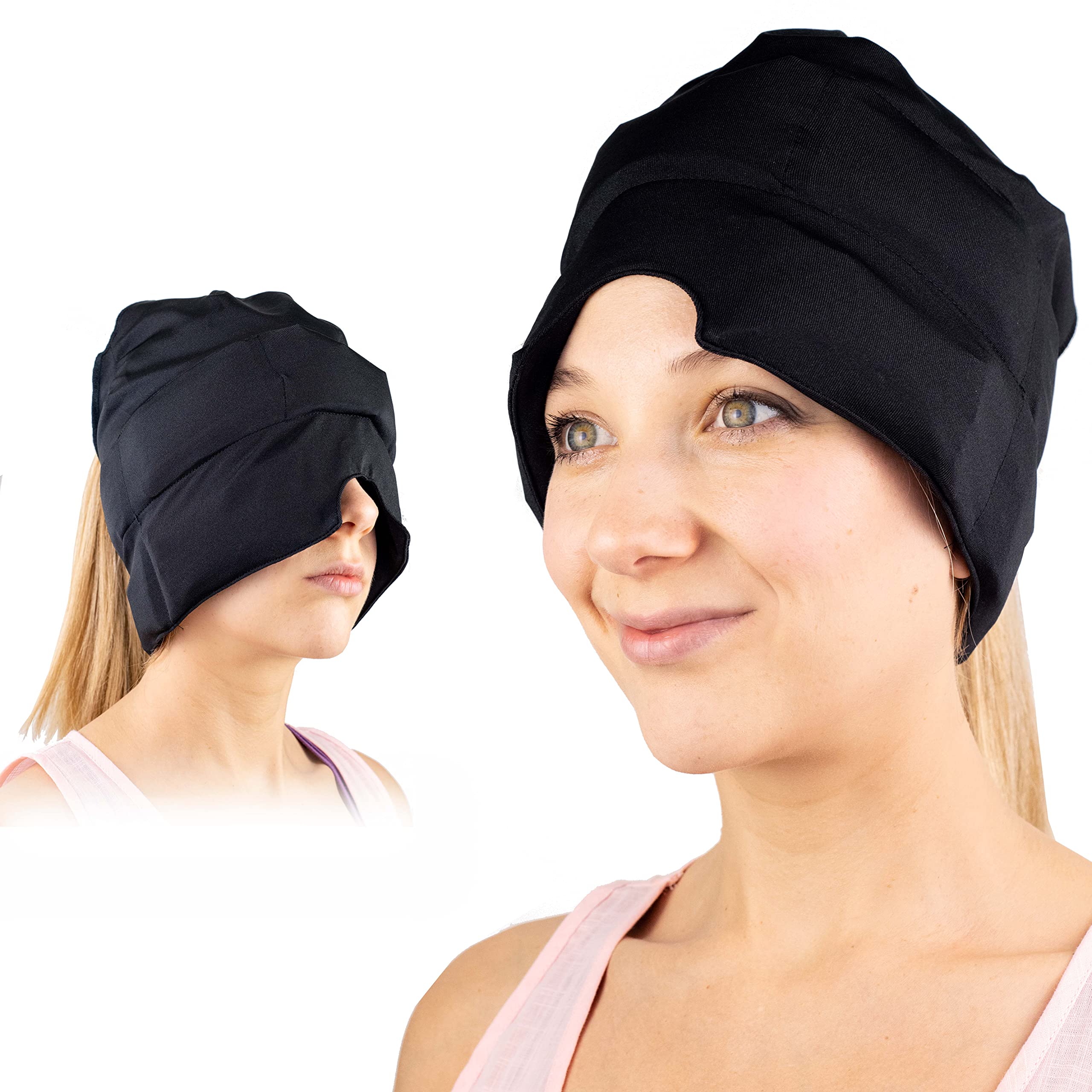 Mua Migraine Relief Headache Hat - Cold Compress Instant Ice Pack ...