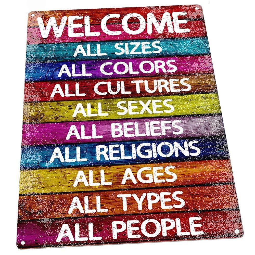 Amazon.com: All Are Welcome Sign You Are Home Print, 18" x 24", All ...