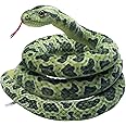 Amazon.com: Nufakumi Snake Stuffed Animal Plush Snakes Toys Giant Fake ...