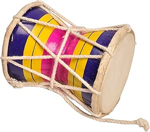 Amazon.com: Damaru Indian Music Instrument Hand Percussion Hinduism ...