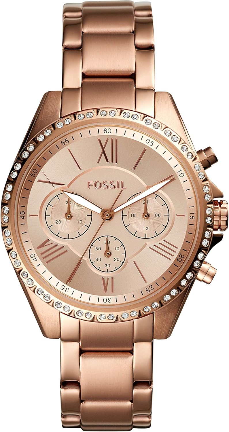 Fossil - Reloj de cuarzo para mujer, diseño moderno de mensajería de ...