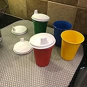 Amazon.com: Tupperware Bell Tumblers with Domed Sipper Seals in Green ...