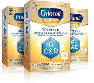 Amazon.com: Enfamil Tri-Vi-Sol Vitamins A, D & C Supplement Drops for ...