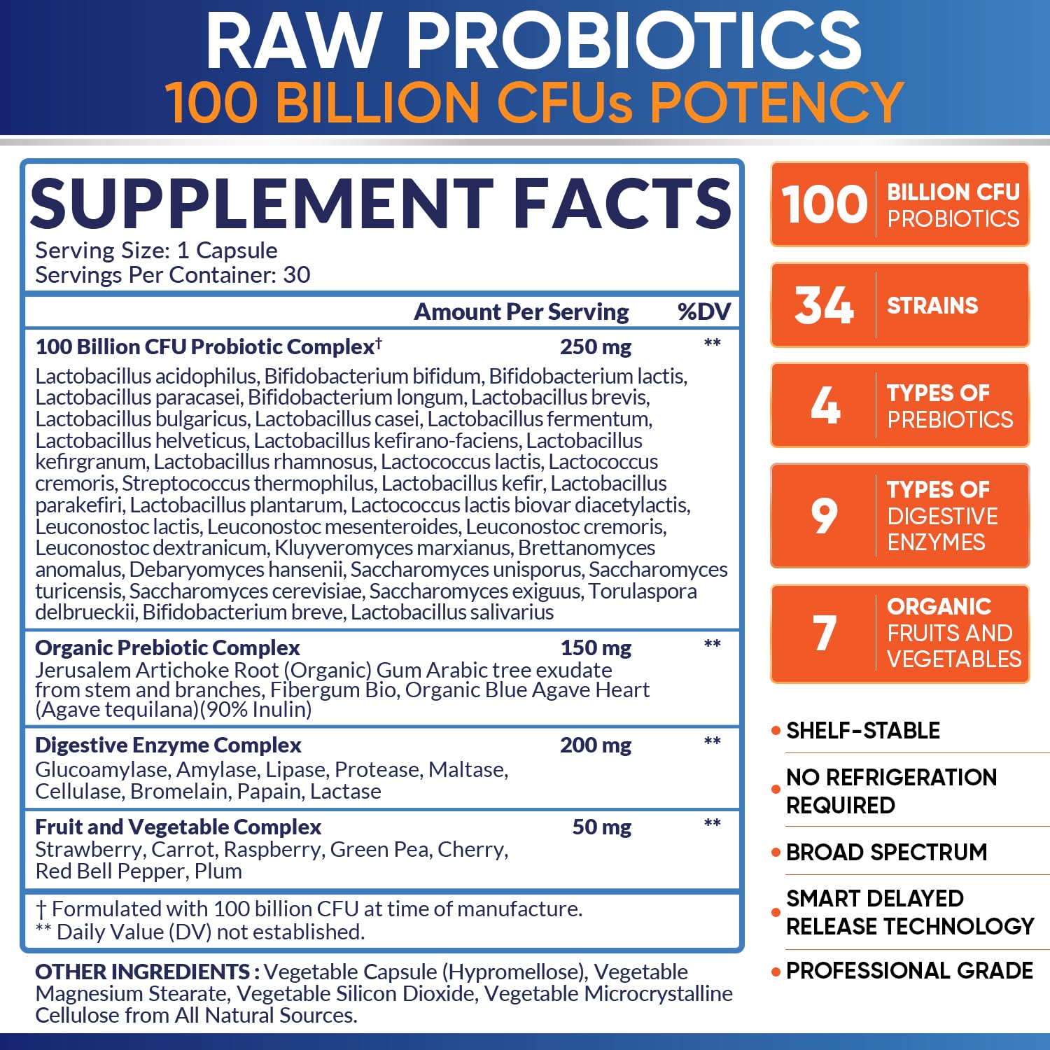Mua Organic Probiotics 100 Billion CFU, Dr Formulated Probiotics for ...