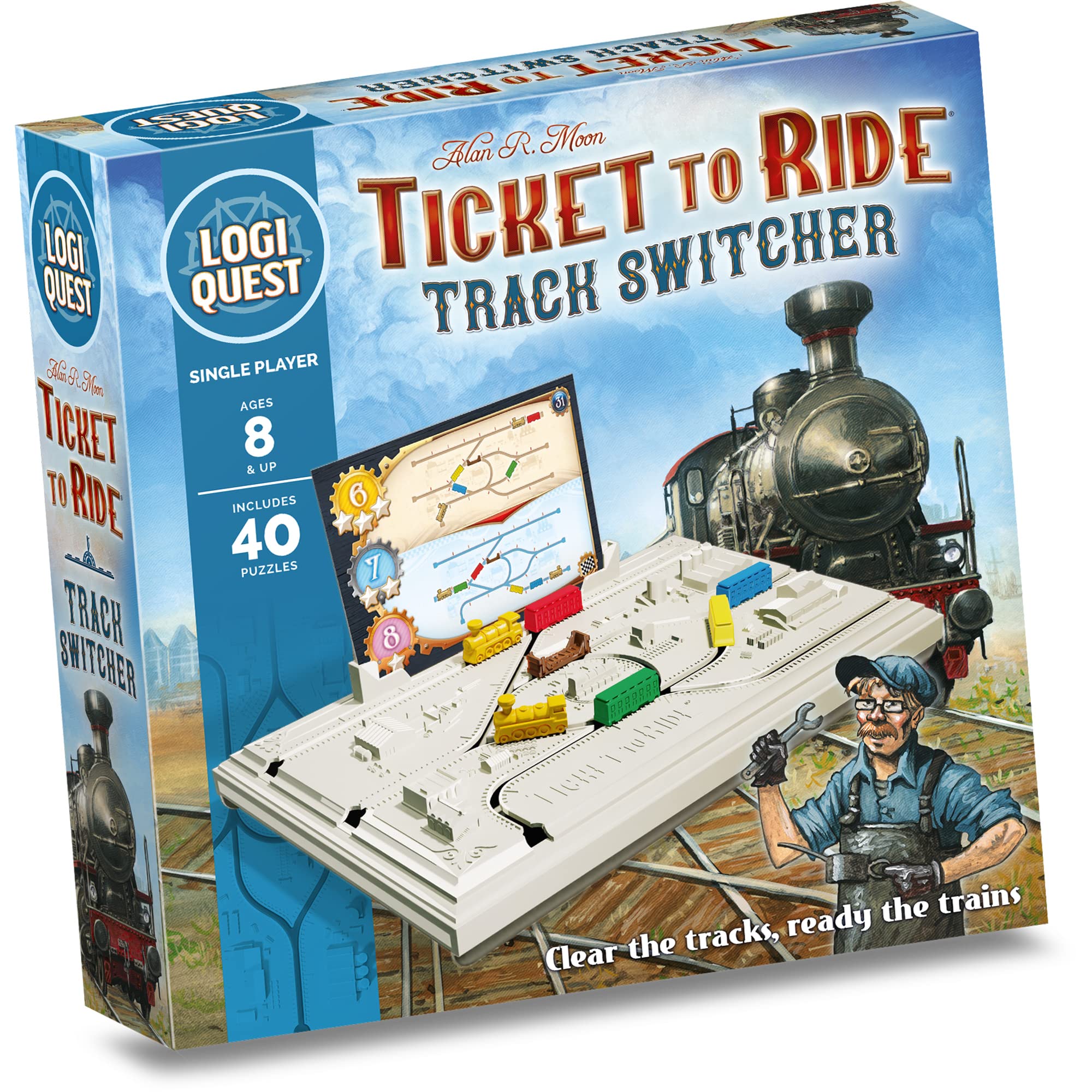 Mua Ticket to Ride Logic Puzzle | LogiQuest Puzzle Adventure Inspired ...