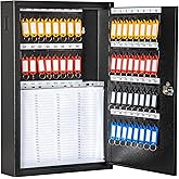 Amazon.com: UMEKEN Key Box Wall Mount 100 Position Metal Valet Key ...