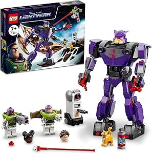 Amazon.com: LEGO Disney Pixar Lightyear Zurg Battle 76831 Building Toy ...