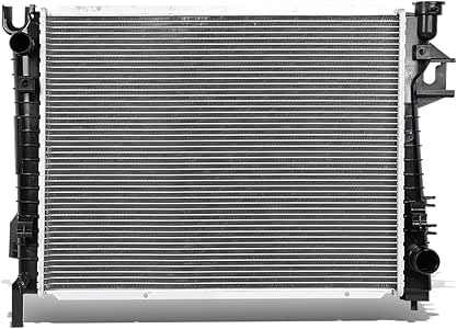 Amazon.com: DNA Motoring OEM-RA-2480 Aluminum Core Radiator (02-08 ...