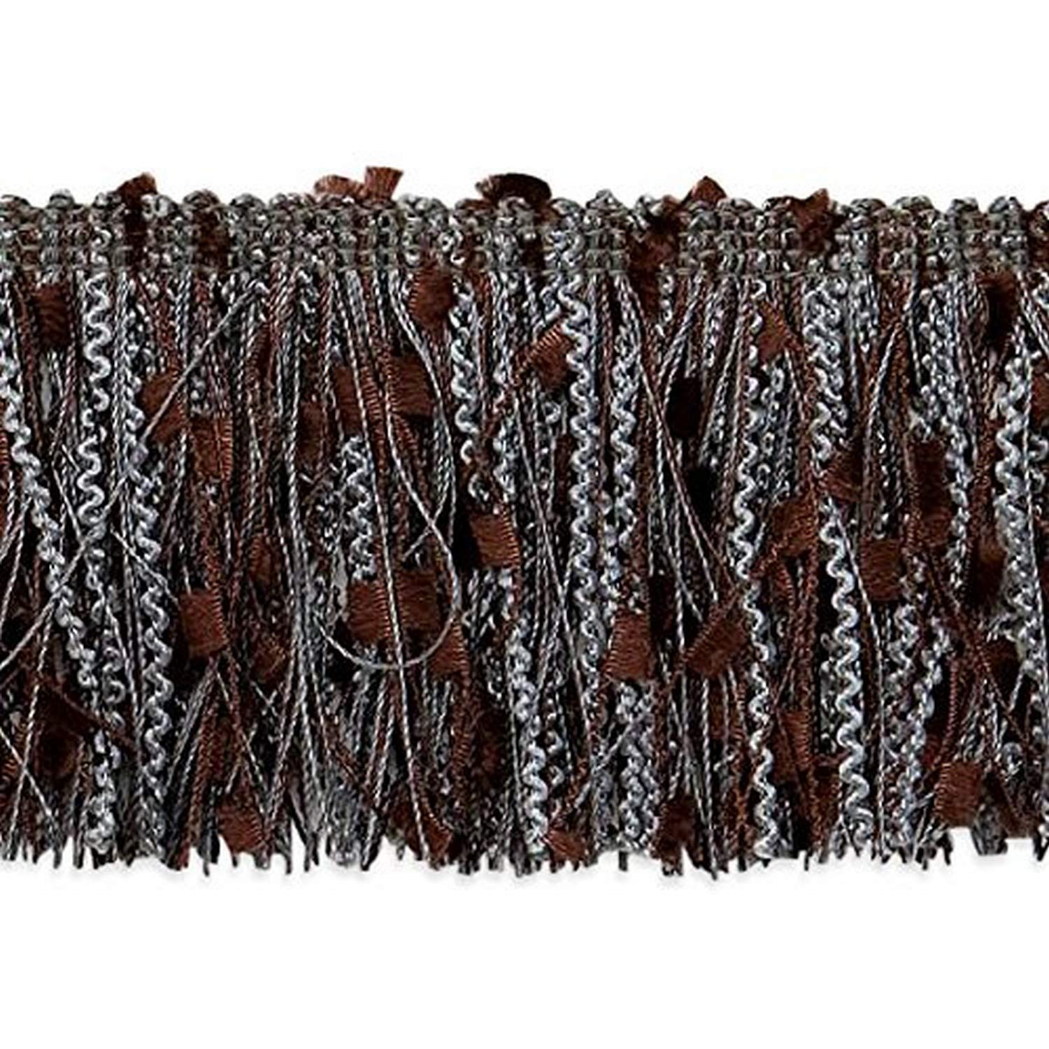 Trims by the Yard 10 Yards of RIC-Rac Patch Cut Fringe Trim, 10 yd ...