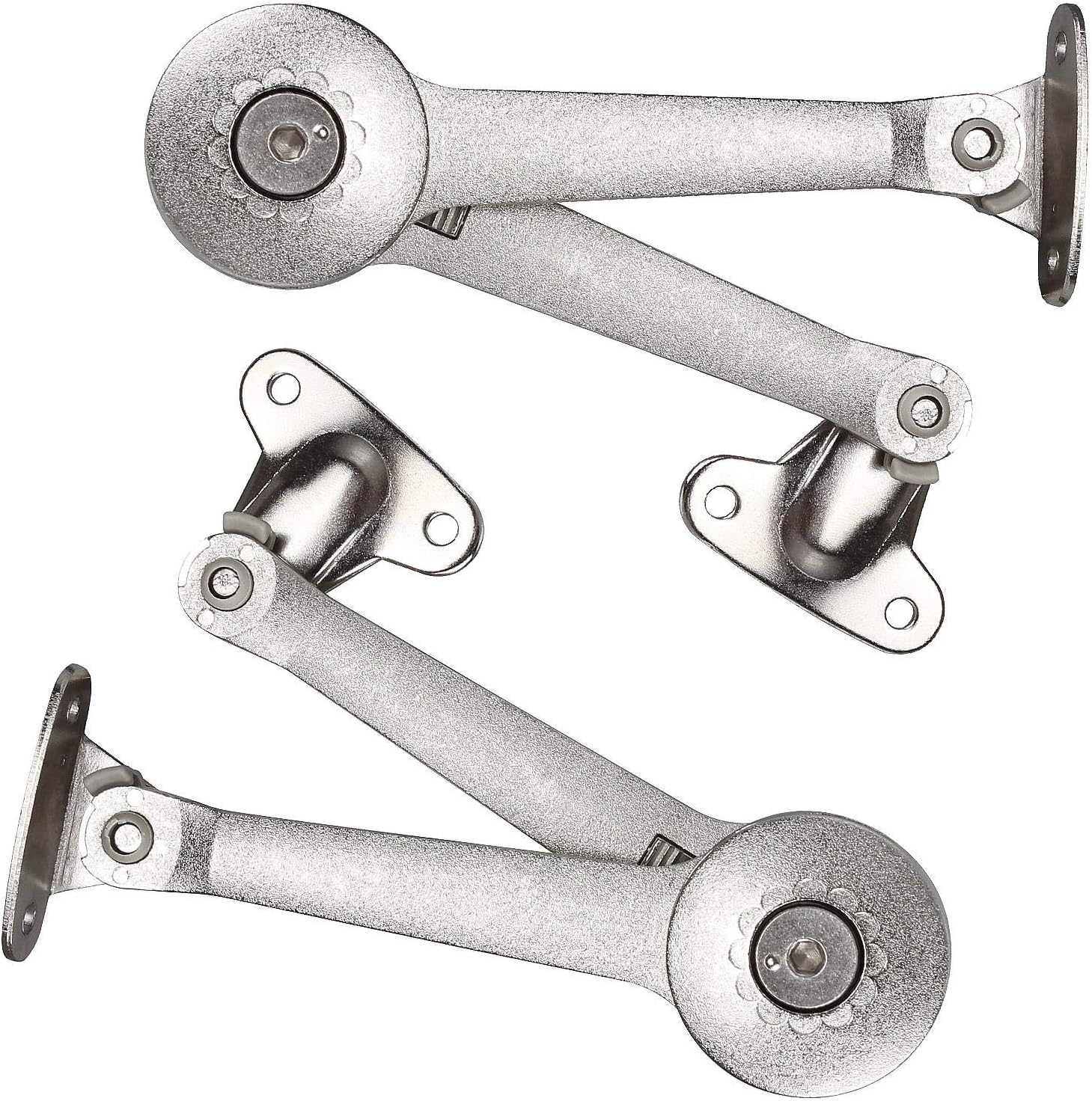 STARVAST 2 Pack Lid Support Hinge with Soft Close, Adjustable Lift up ...