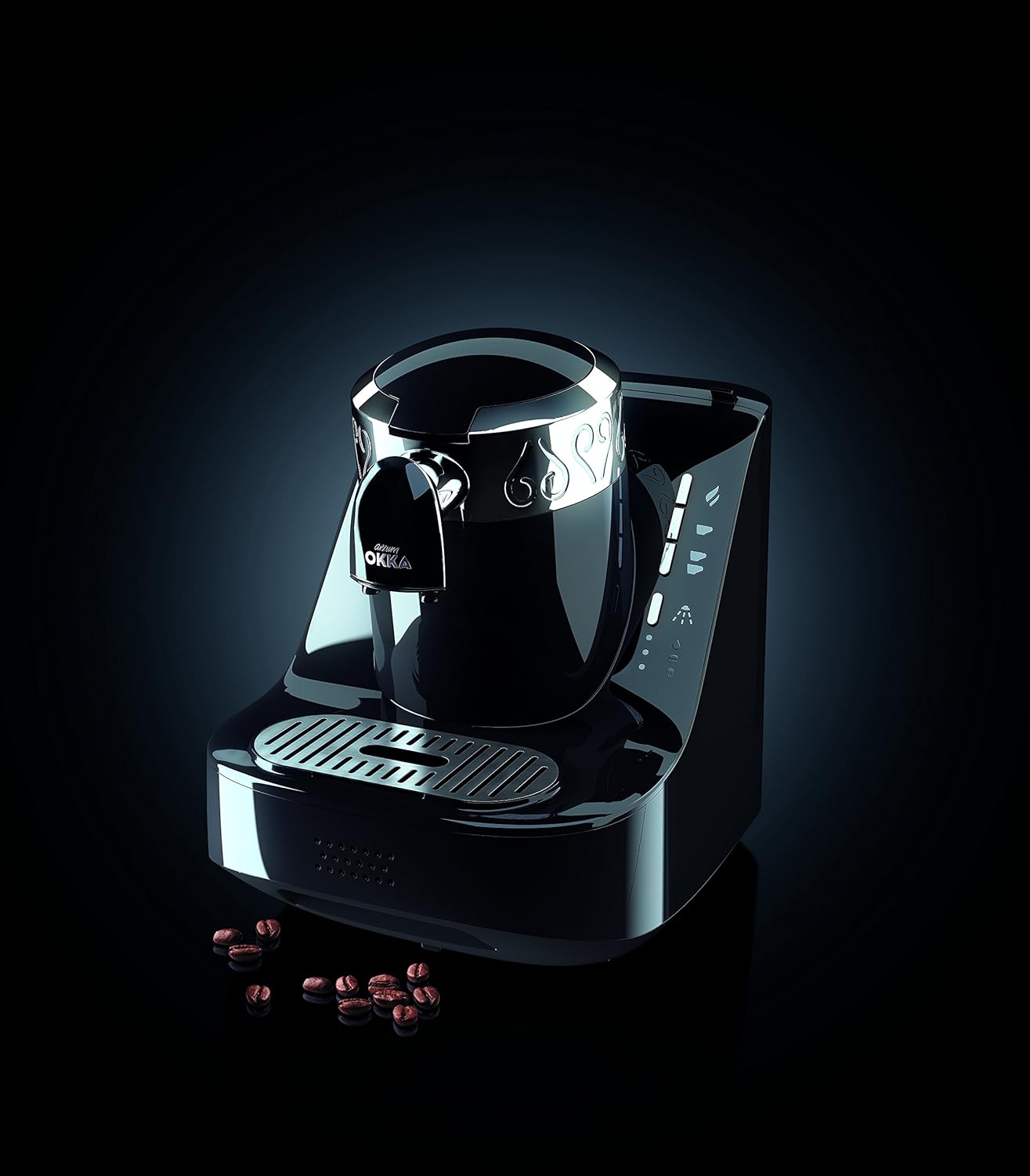 Arzum OK002B Automatic Turkish Coffee Machine, Plastic, 710 W, 800 ...