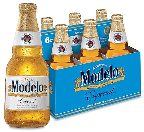 Modelo Especial Mexican Lager Beer, 6 pk, 12 oz bottles, 4.4% ABV in ...