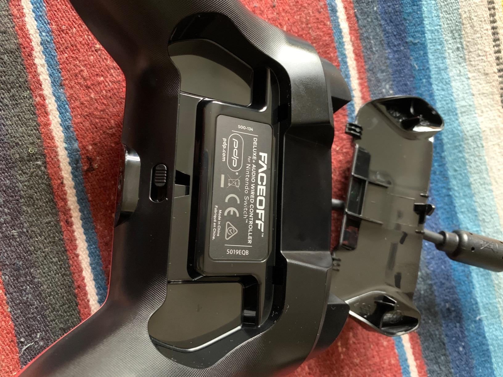 $3/mo - Finance PDP Gaming Faceoff Deluxe+ Wired Switch Pro Controller ...