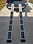 BISupply Aluminum Ramp Kit – 8in Truck Ramp Brackets and Rubber Feet ...