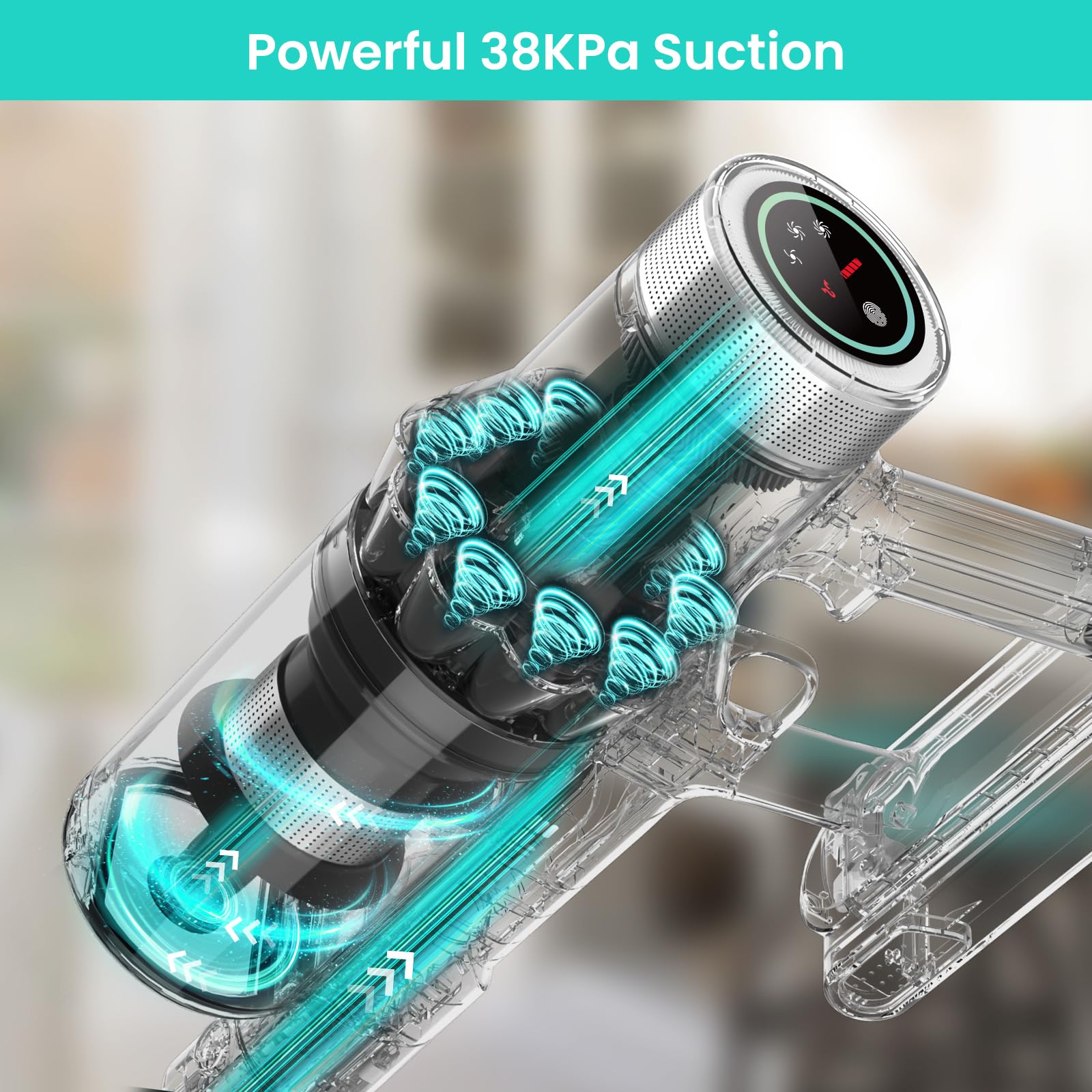 Mua BVC11 Cordless Vacuum Cleaner, 38KPa/450W Stick Vacuum with ...