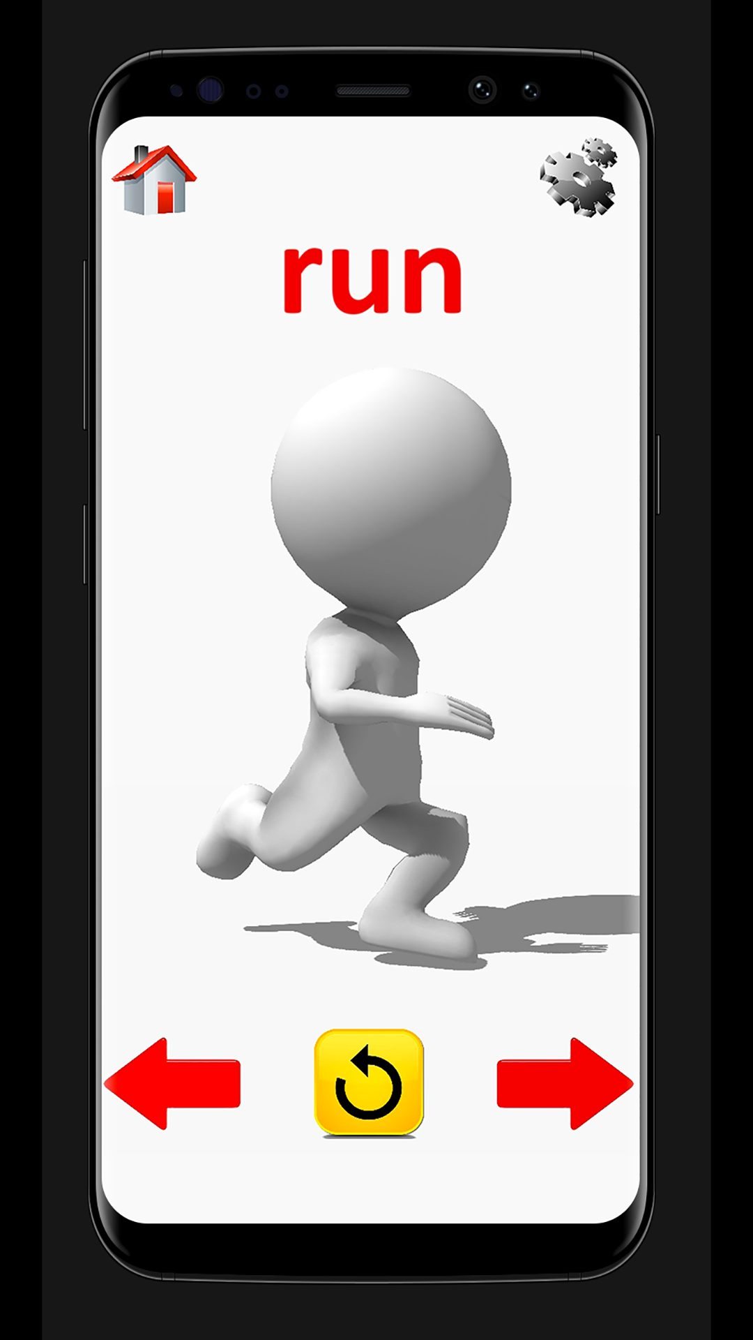 Action Words: 3D Animated Flash Cards:Amazon.com:Appstore for Android