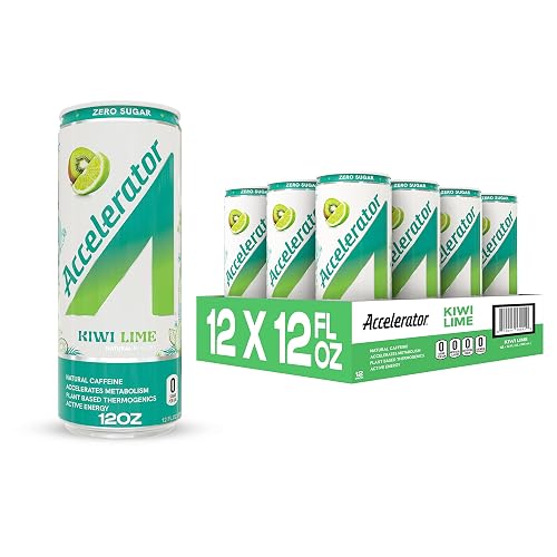 Accelerator Kiwi Lime Energy Drink, 12 fl oz can (Pack of 12) in ...