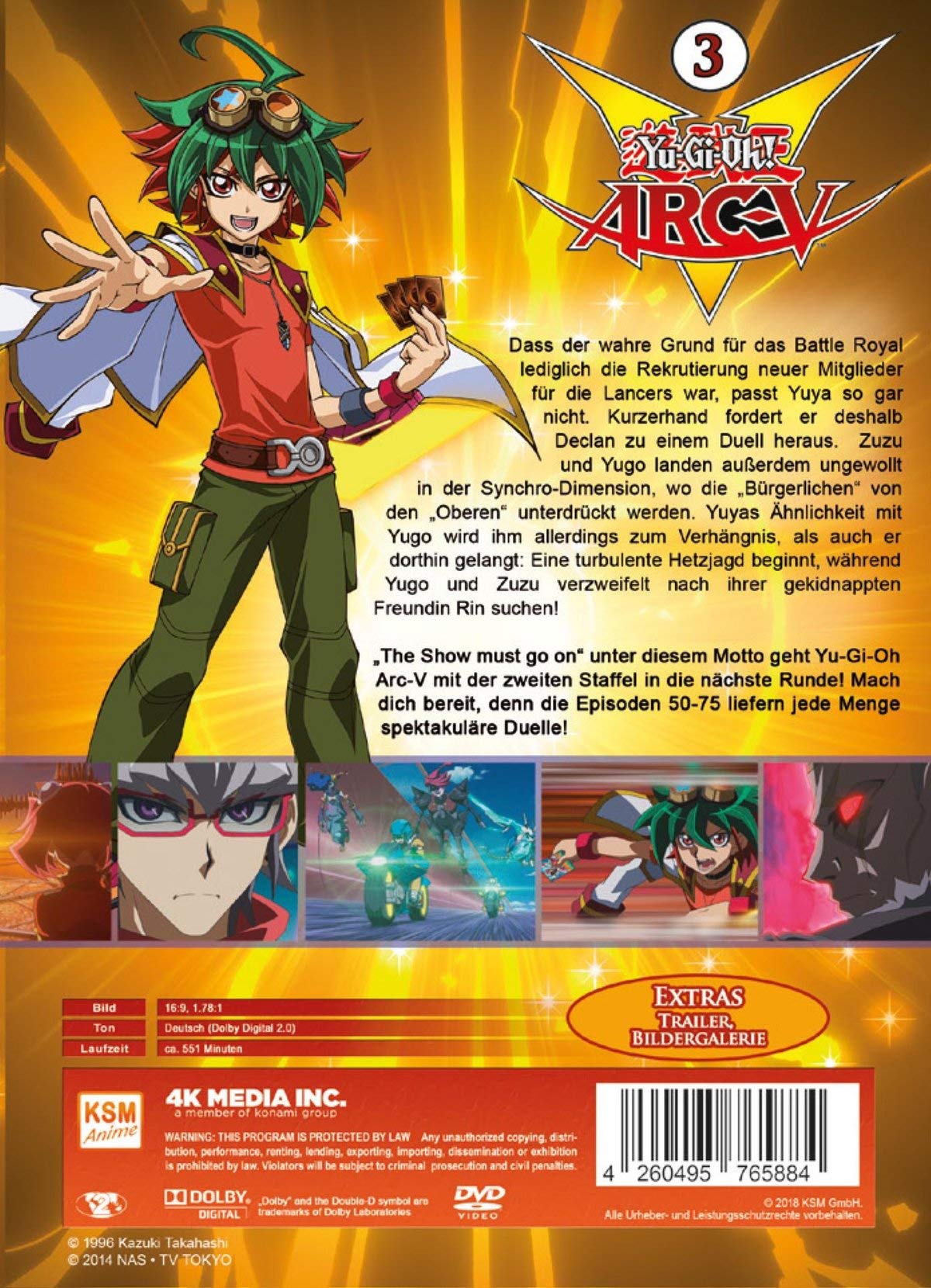 Mua Yu-Gi-Oh! Arc-V - Staffel 2.1: Episode 50-75 [5 DVDs] trên Amazon Đức chính hãng 2024 | Fado