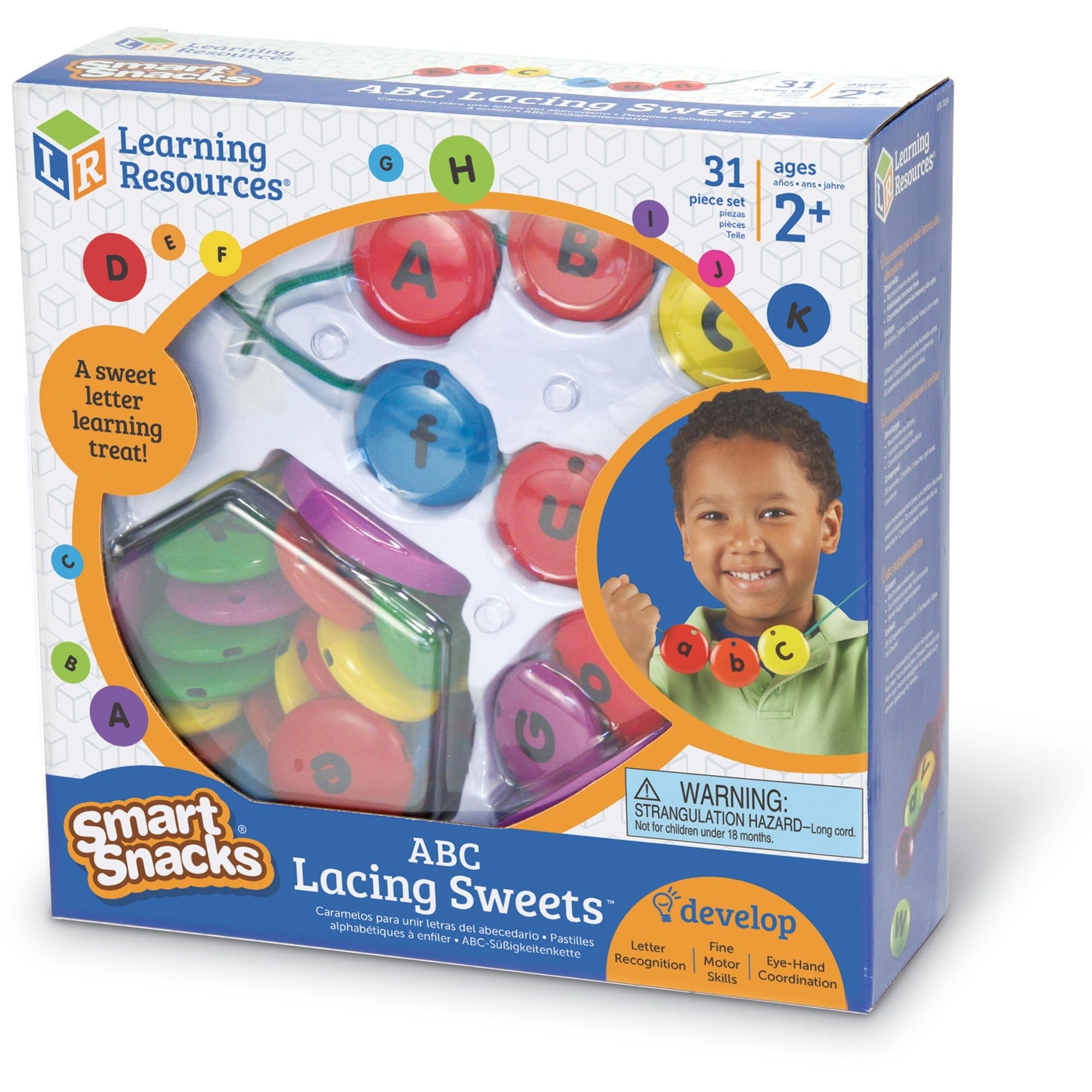 Mua Learning Resources Smart Snacks ABC Lacing Sweets, Fine Motor Toy ...