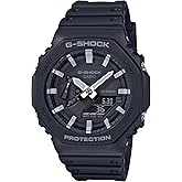 Casio - Reloj G-Shock GA-2100-1A1DR analógico de cuarzo negro de resina para hombre : Amazon.com ...