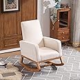 Amazon.com: VINGLI Rocking Chair Nursery, Mid Century Rocking Chair ...