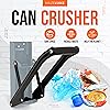 Can Crusher with Built in Bottle Opener – Wall Mounted – Hand Operated ...