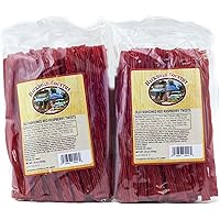 Amazon.com : Backroad Country Red Raspberry Licorice Twists 16oz (Pack ...