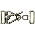 Amazon.com: Antique Nickel Over Latch Cloak or Coat Clasp